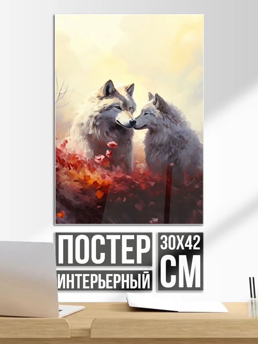 Постер на стену Волчья верность