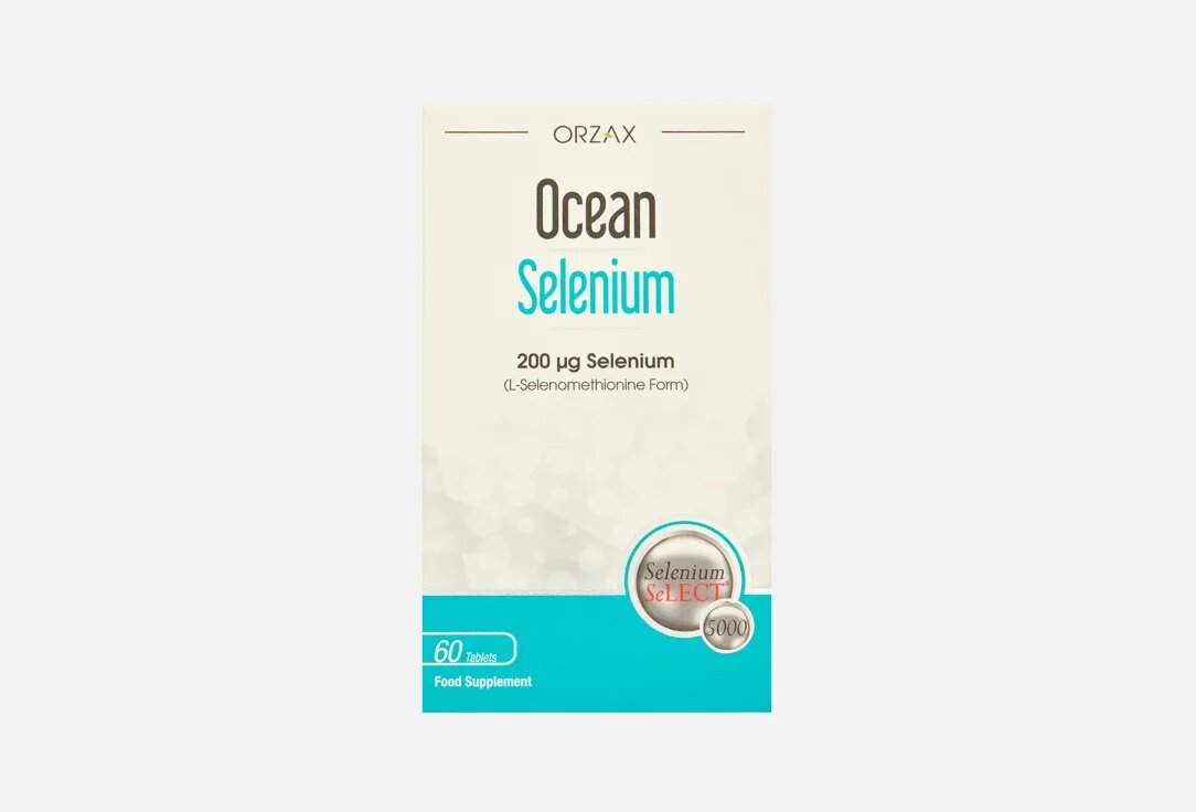 Orzax Ocean 200 мкг в таблетках Селен 60 шт