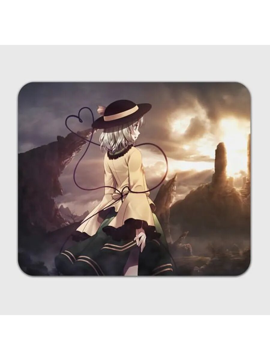 Touhou Project Койши Комейдзи взгляд на рассвет Коврик