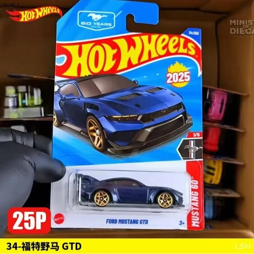 Машинка Mattel Hot Wheels 2025P C4982 Ford Mustang Gtd