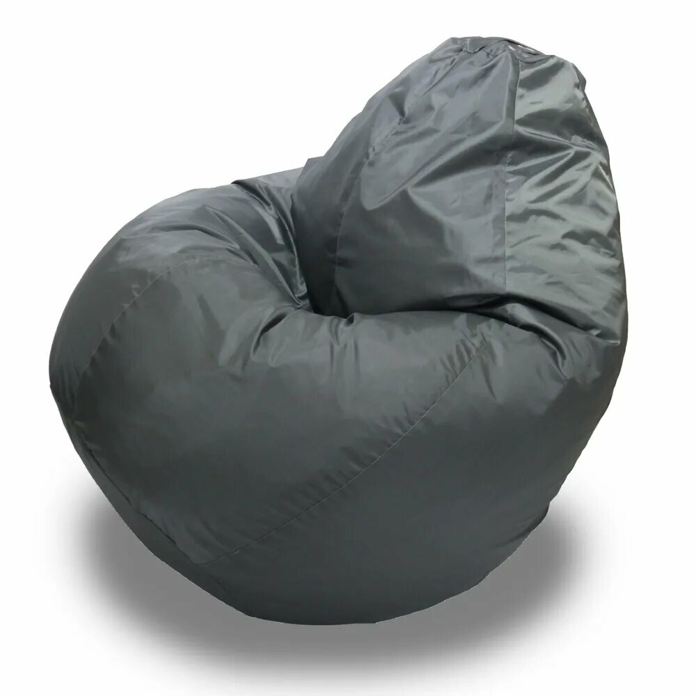 KEMPIT Puff Кресло-мешок Груша, Оксфорд, Размер XXXXL, темно-серый