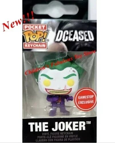 Funko POP Keychain DCeased Джокер, изумрудный, 8