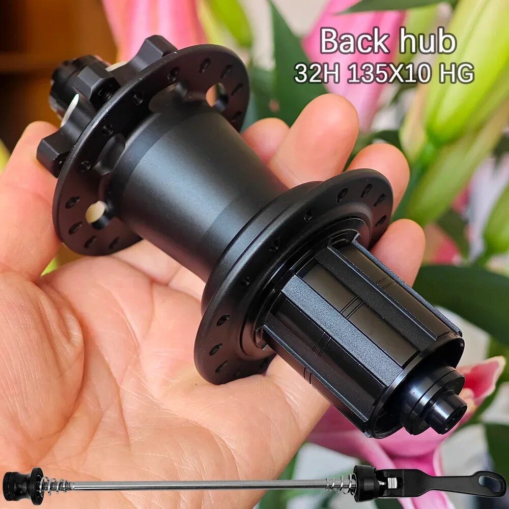 GOLDIX 32H MTB Втулка BOOST 6-зубчатая HG 135X10 HG 32H 6Bolt