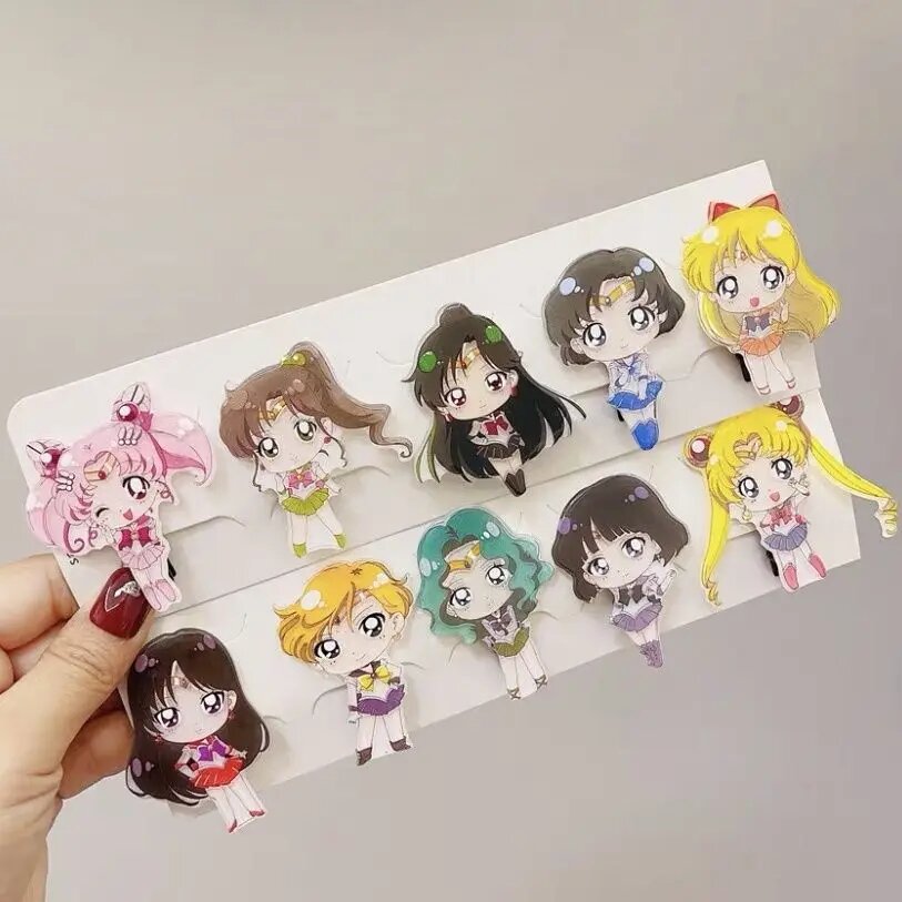 Заколка для волос «Сейлор Мун» Bandai Sailor Moon-10pcs