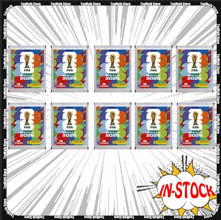 Набор стикеров Panini FIFA World Cup 2026 10 bag