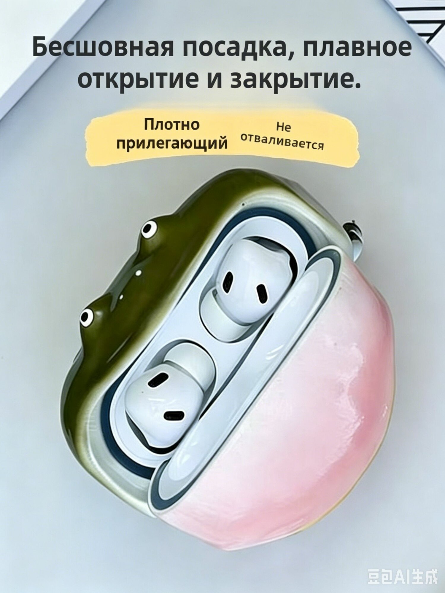Чехол для наушников в виде клоун-лягушки, противоударный кейс для AirPods Pro 2/1, AirPods 3/2/1, оригинальный подарок
