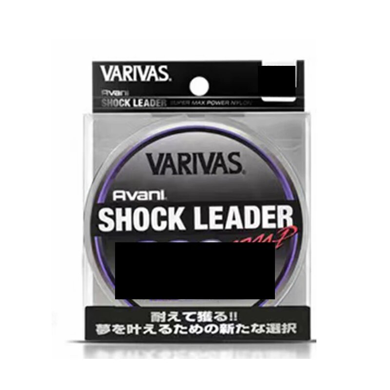VARIVAS SHOCK LEADER 2025 Нейлоновая леска для рыбалки 50м/30м 30m-370LB