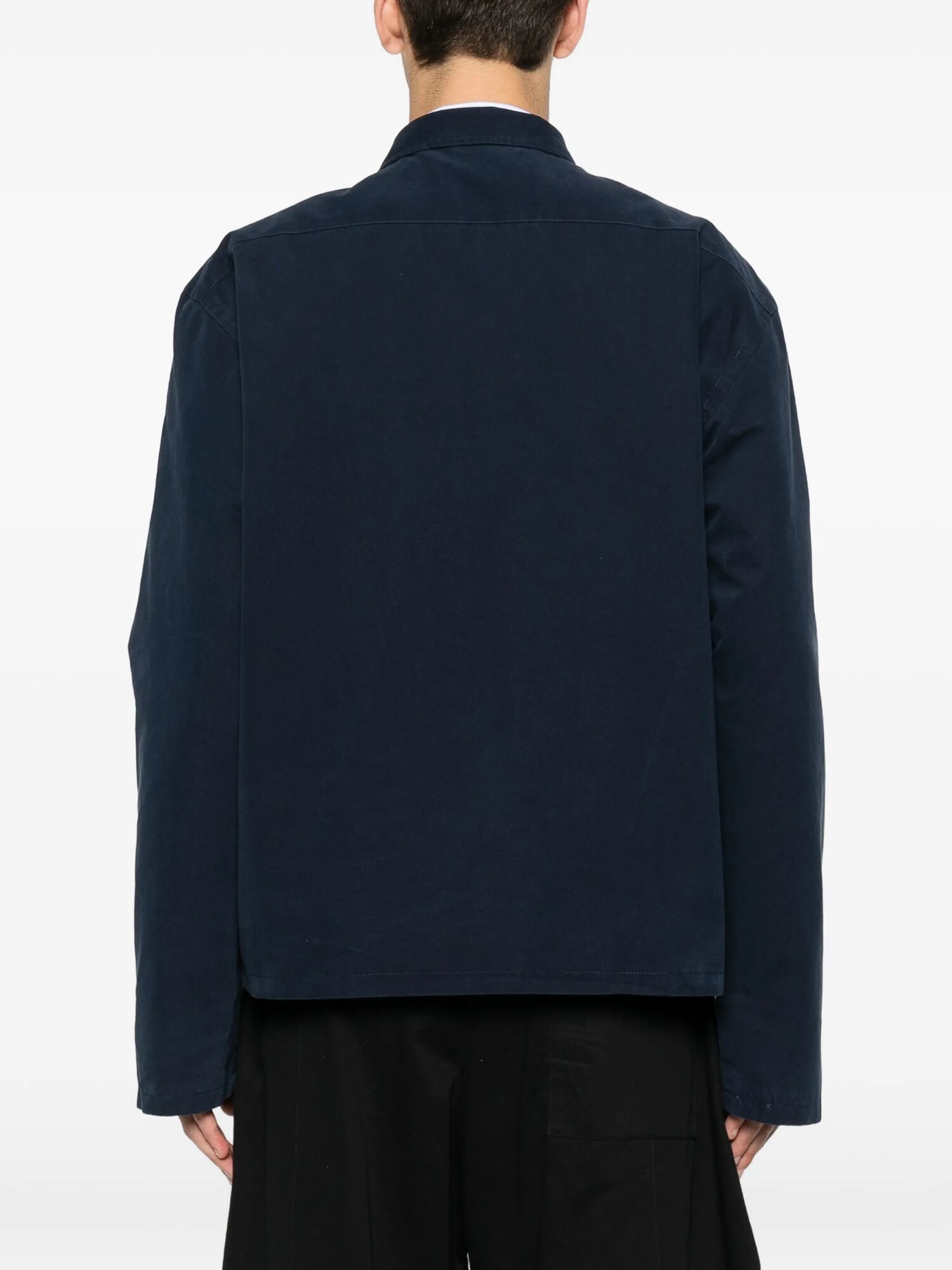 Куртка Song For The Mute Logo-patch zip-up jacket, размер 48, blue — фото 1