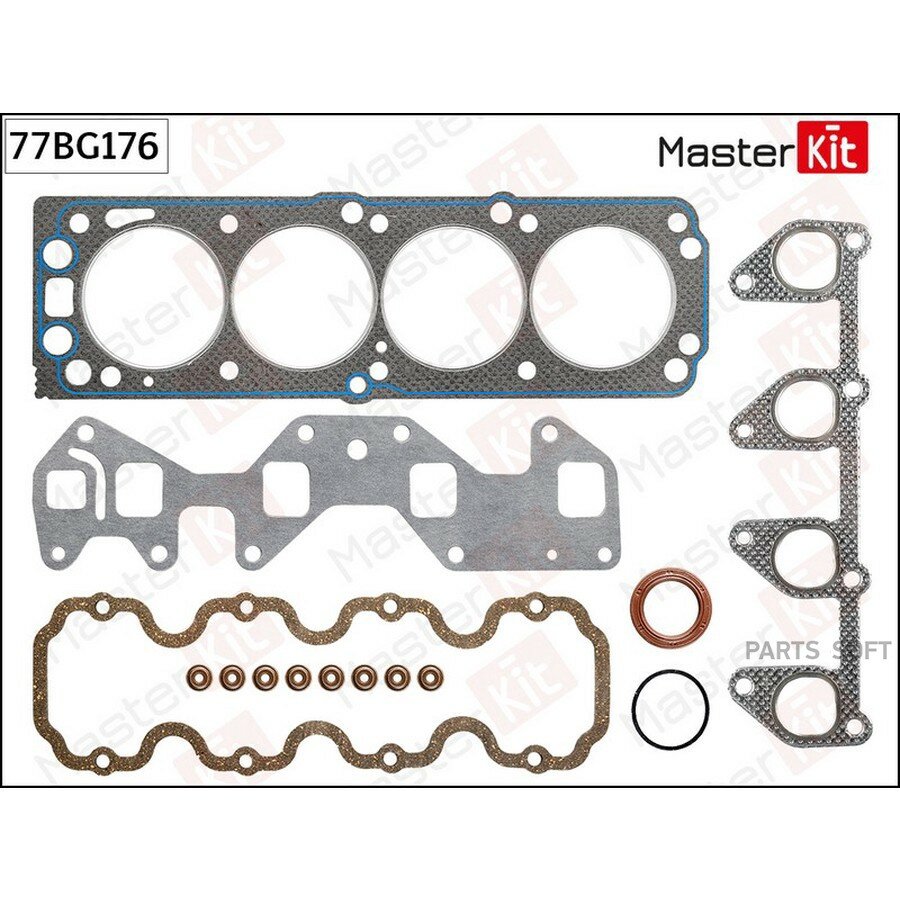 MASTERKIT 77BG176 Комплект прокладок головки блока цилиндров