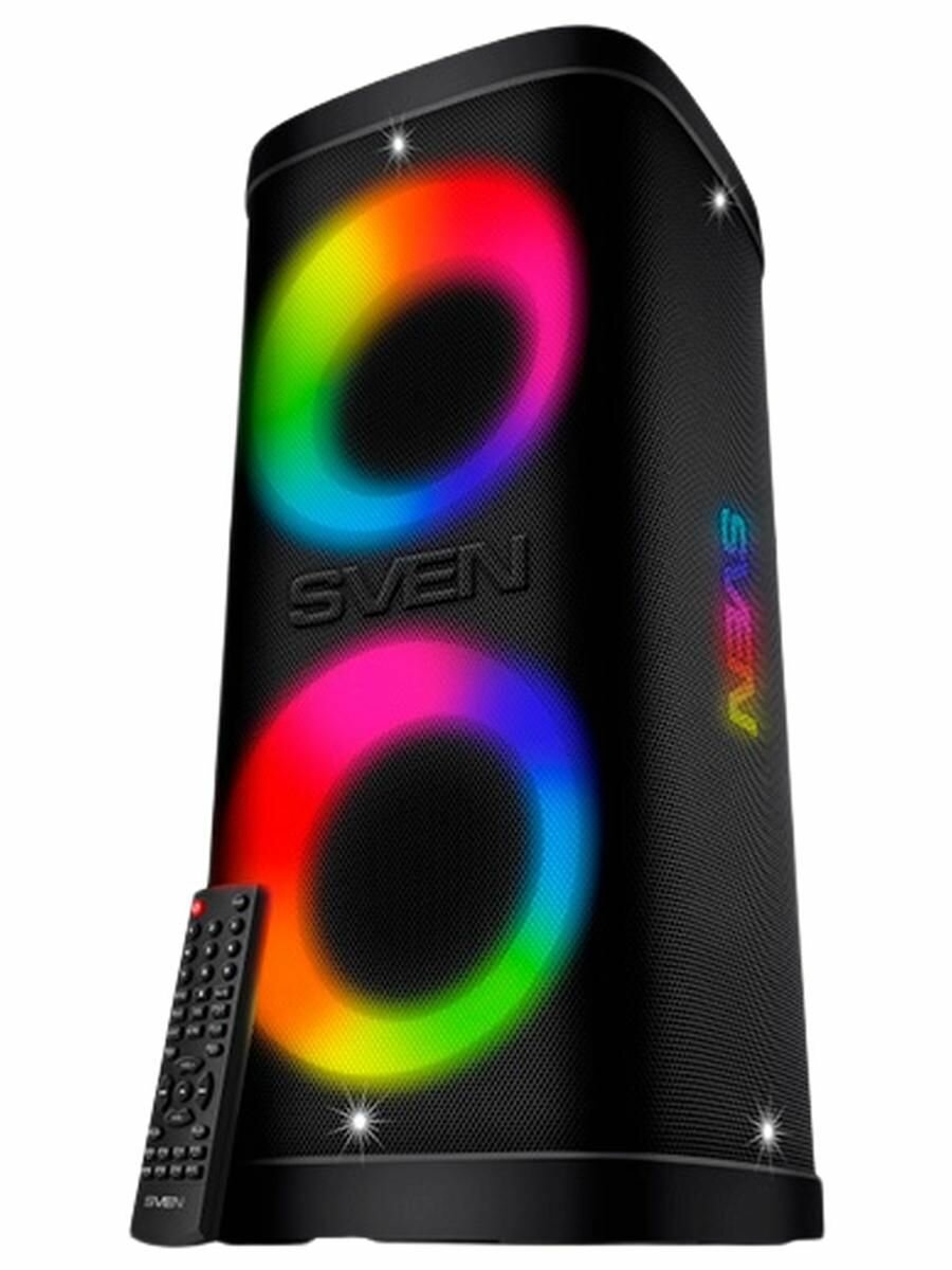 Мощная беспроводная блютуз колонка SVEN PS-930, черный