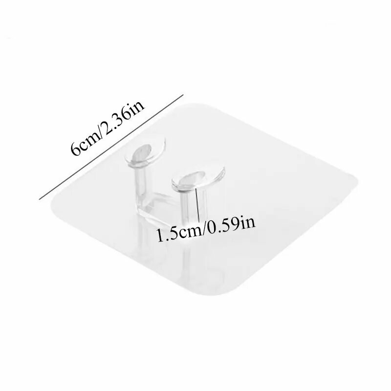 Настенная полка для крышек кастрюль, черная, пластик, 1/2/4 шт 1pc hook