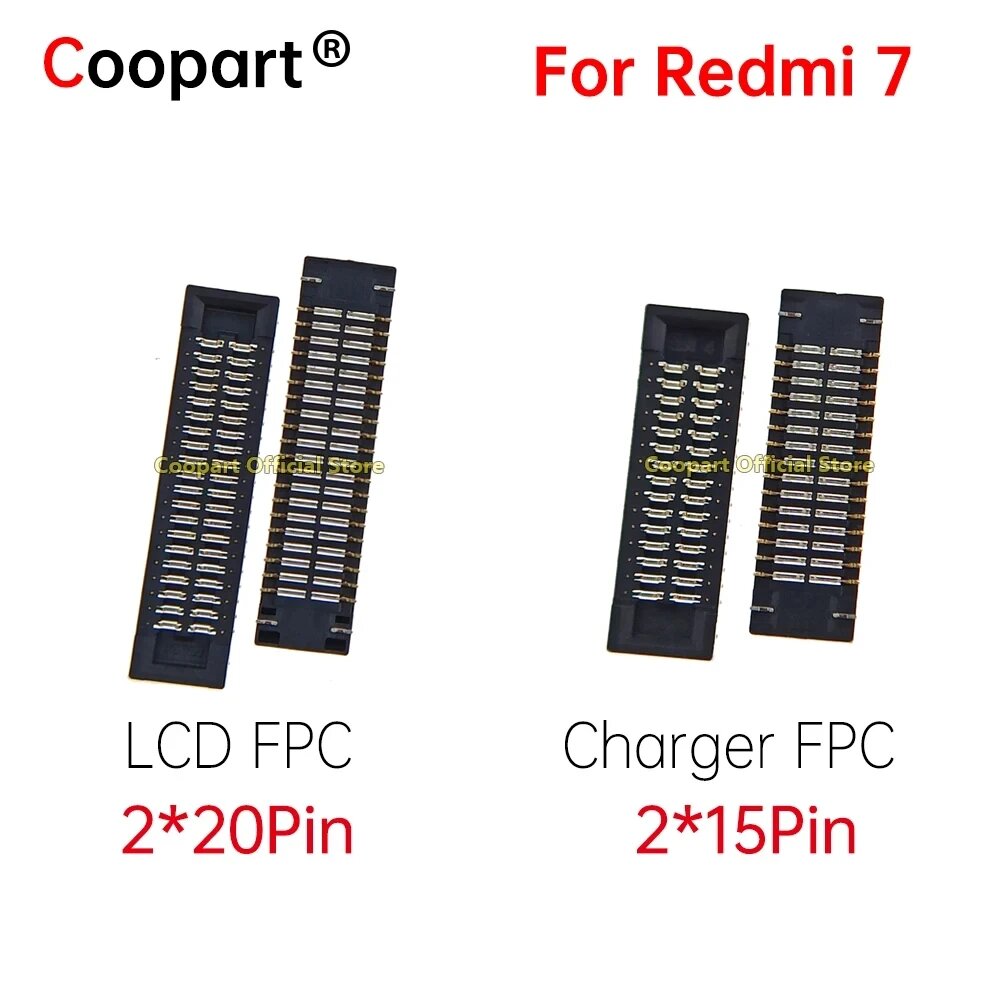 ЖК-дисплей, кабель зарядки для Xiaomi Redmi 7 (Charger FPC On Board)