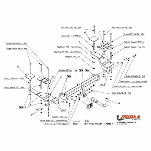 Фаркоп mazda (cx-5 i (ke, gh) ) IMIOLA O027