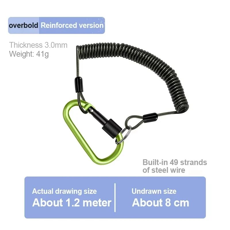 Крепежная веревка overbold 1.2 м, Green
