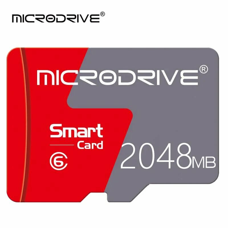 MicroDrive карта памяти C10 microSD 1GB-256GB