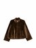 Куртка Manzoni 24 Shearling zip-up jacket, размер 44