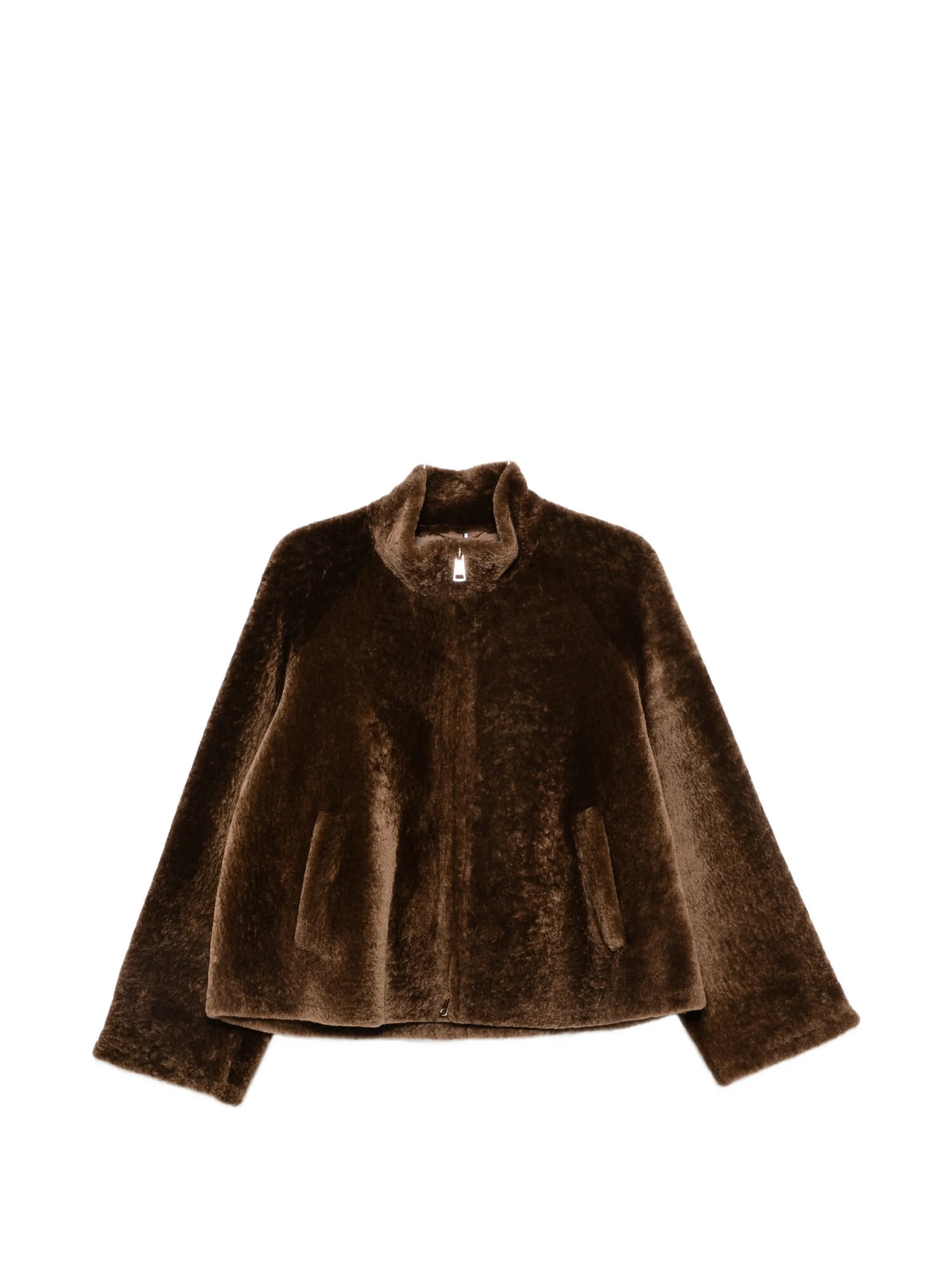 Куртка Shearling zip-up jacket