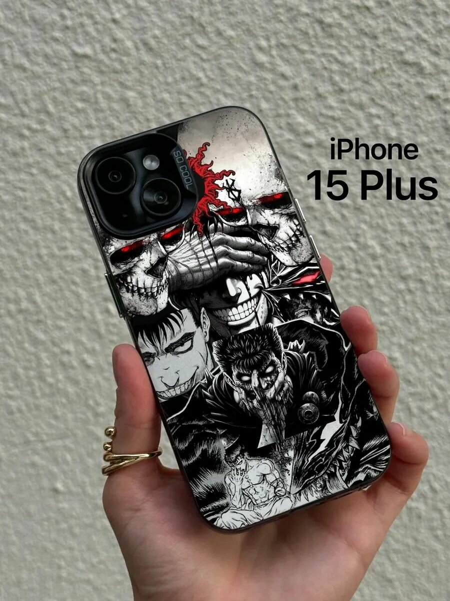 Чехол на iPhone 15 Plus аниме