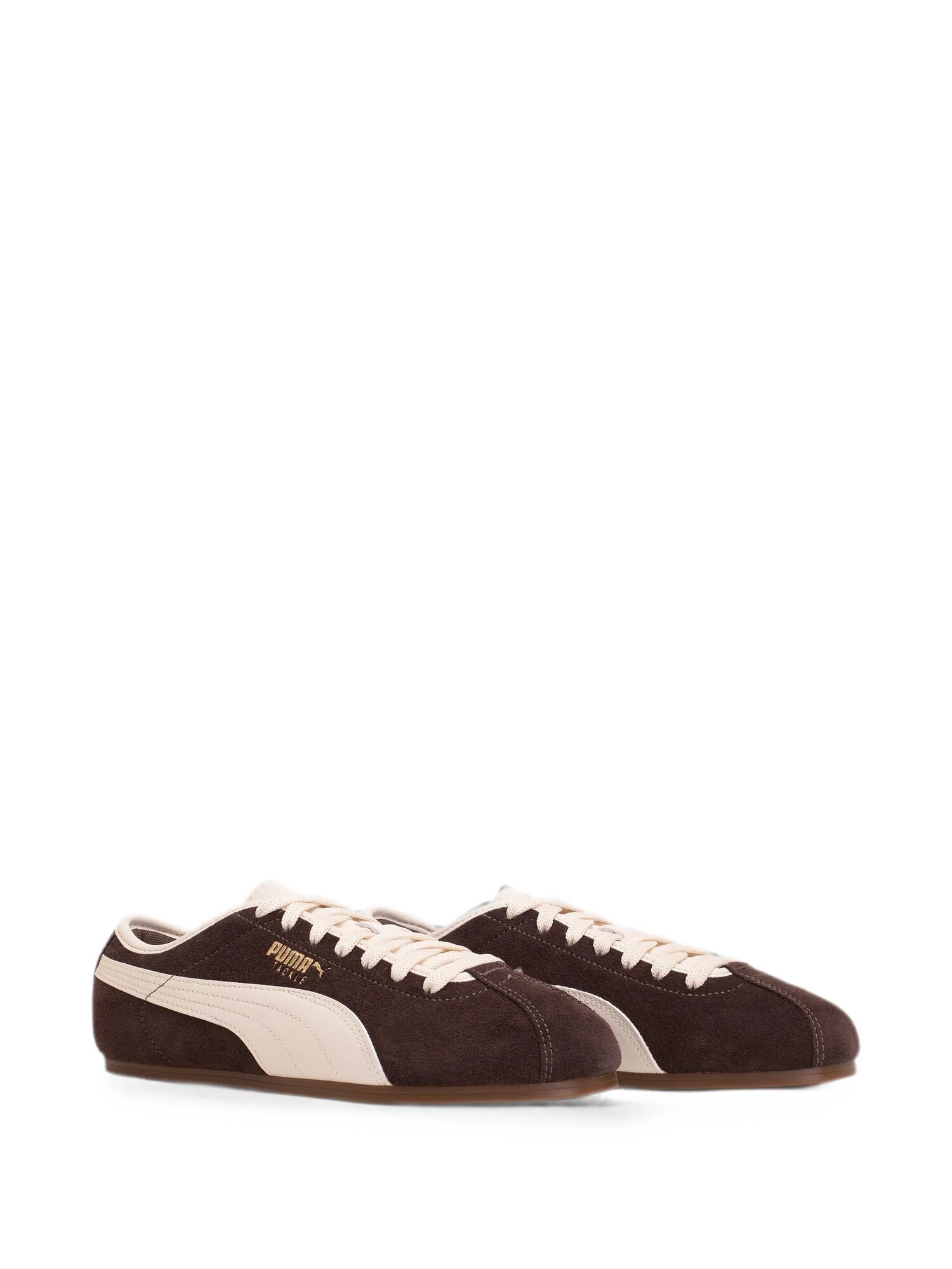 Кроссовки PUMA Tackle, размер 8 US, коричневый/серый/оранжевый — фото 1