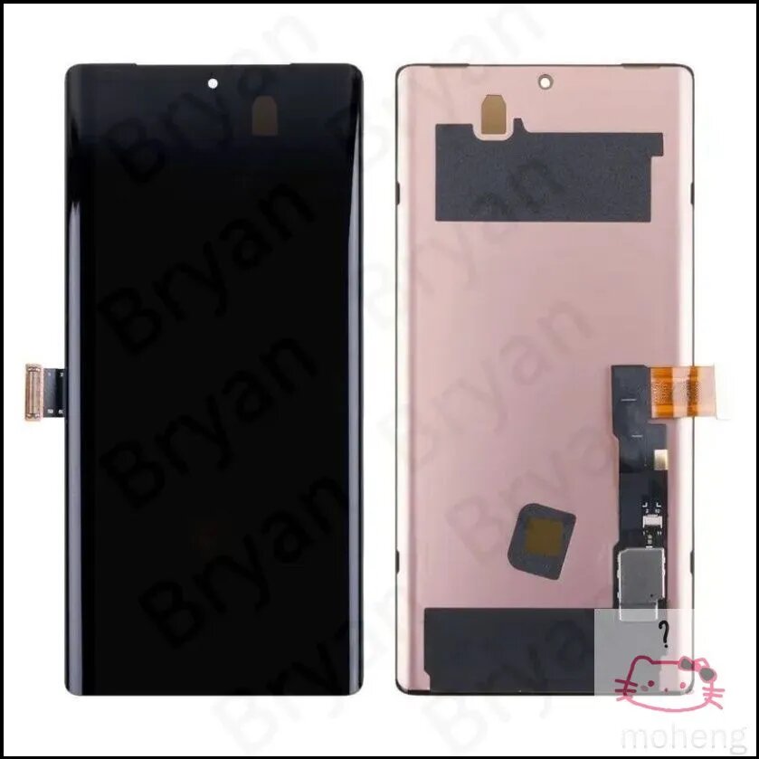 Эксклюзивный черный OLED дисплей Google Pixel 6 Pro