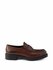 Лоферы Prada Chocolate aged leather loafers, размер 9.5 UK