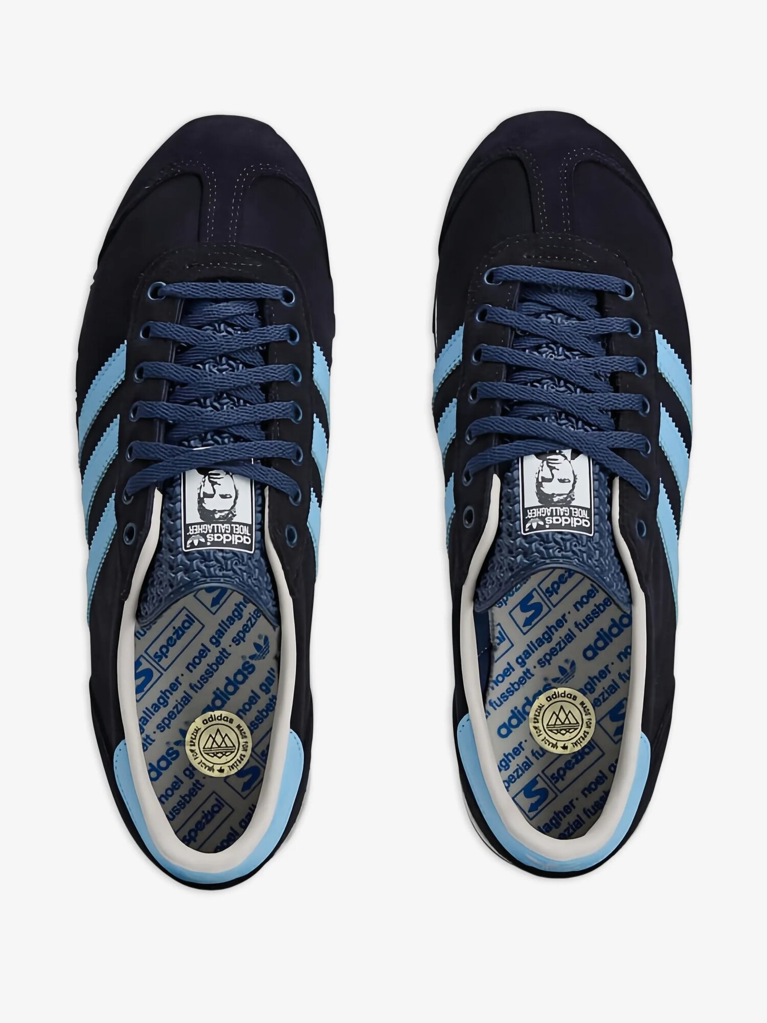 Кроссовки adidas Marathon Navy Blue, размер 11.5 US — фото 1