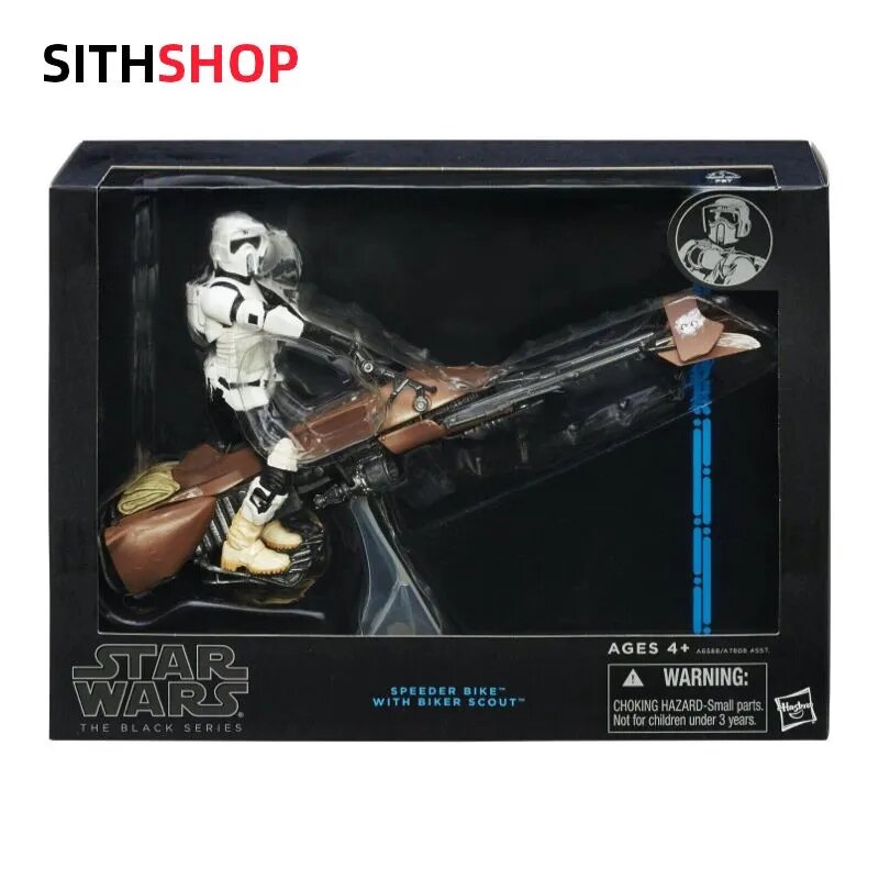 Фигурка Hasbro Star Wars The Black Series Speeder Bike with Biker Scout 6 Inch Action Figure