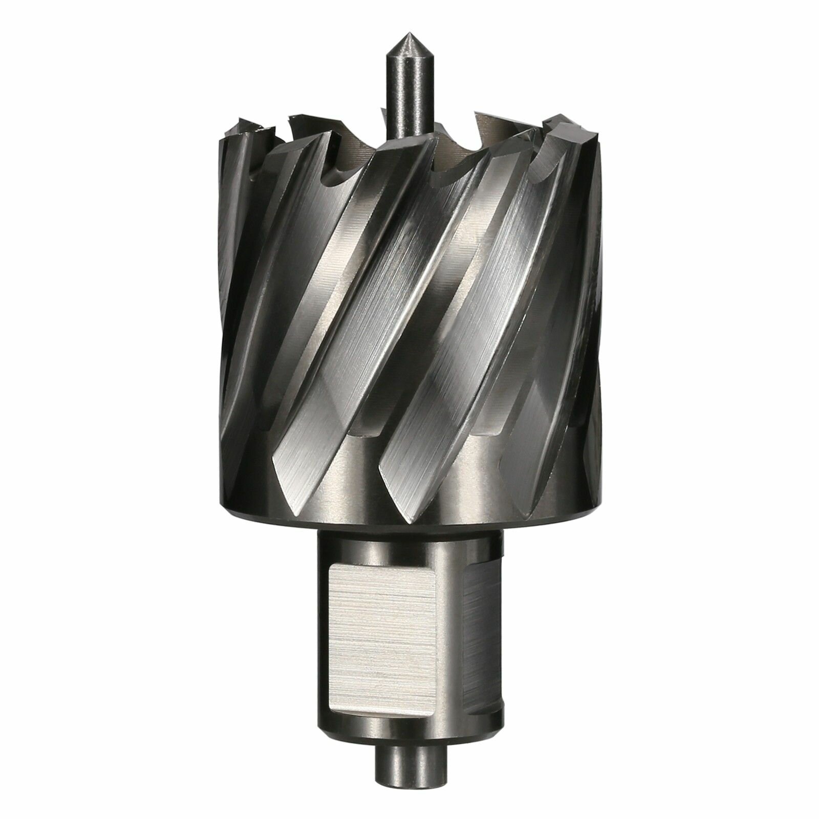 Сверло корончатое по металлу 39X30mm HSS Weldon 19mm из быстрорежущей стали / Кольцевая фреза по металлу