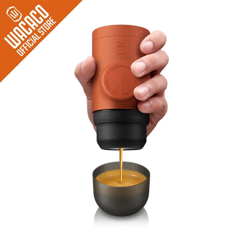 WACACO Nanopresso портативная кофеварка, Copper Clay