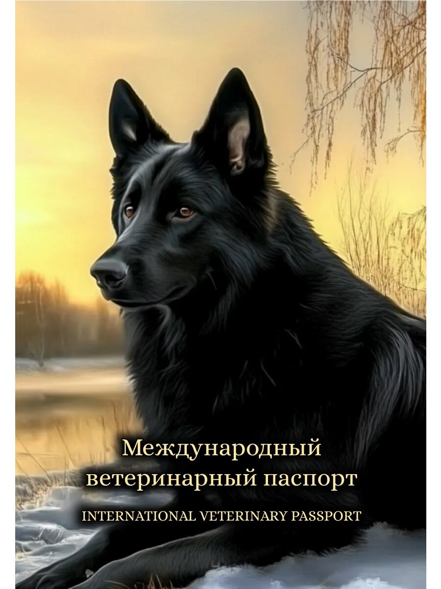 Международный ветеринарный паспорт с аудио-записью