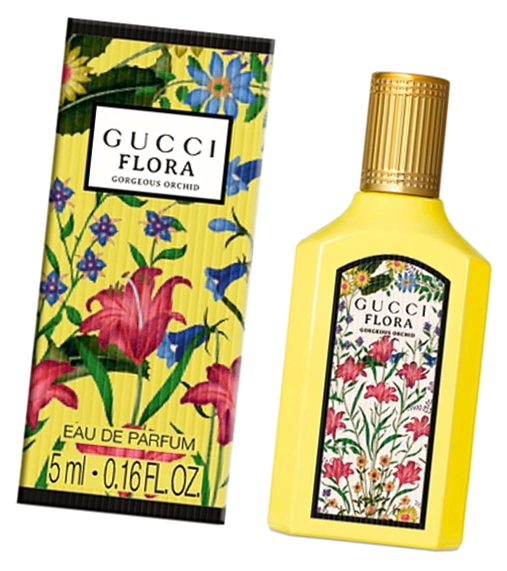 Женский парфюм Gucci Flora Gorgeous Orchid 5 мл миниатюра / Гуччи Флора Горджес Орхид
