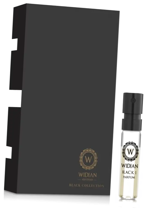 Widian Black Collection I 2 мл миниатюра для мужчин и женщин / Видиан Блек Коллекшен 1