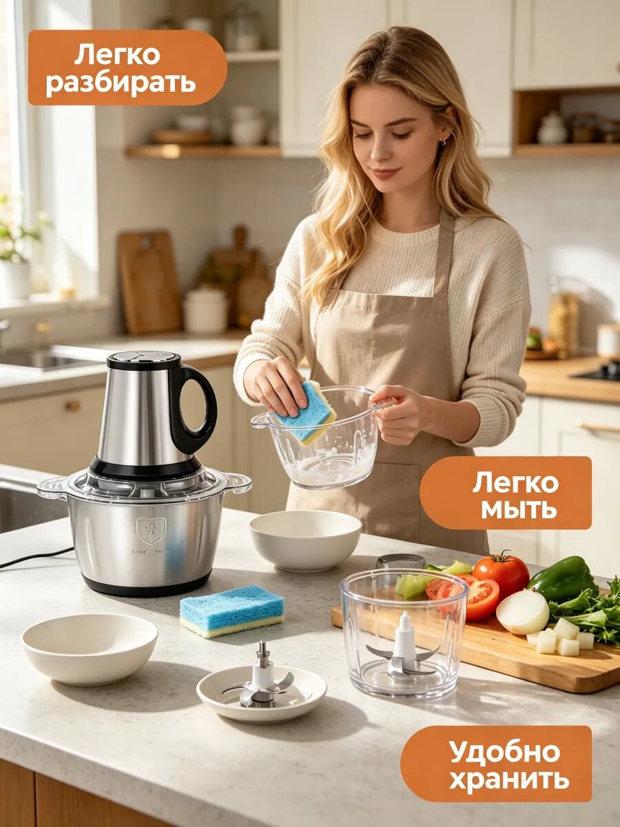Электрическая мясорубка 3L