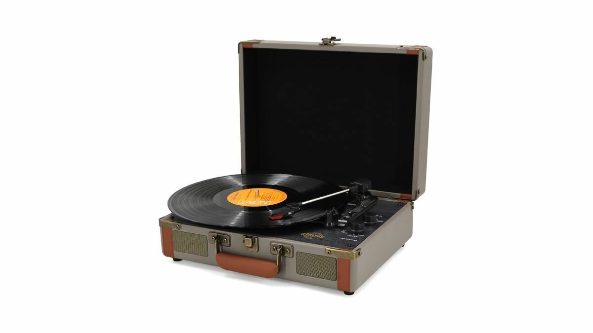 Виниловый проигрыватель Ritmix LP-130B, серый