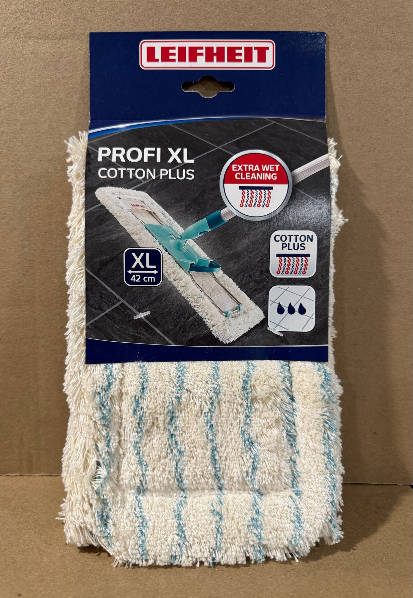 Насадка Leifheit Profi XL cotton plus, 55117 белый 42 см 16 см