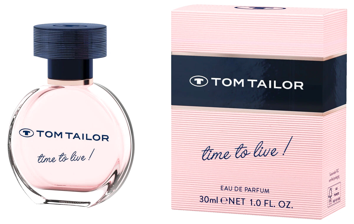 Парфюм для женщин Tom Tailor Time To Live 50 мл - Тайм Ту Лив