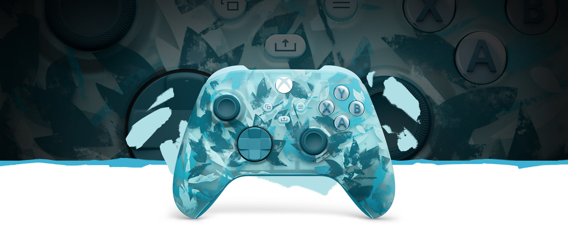 Геймпад беспроводной Xbox Series Wireless Controller Special Edition (Ice Breaker)