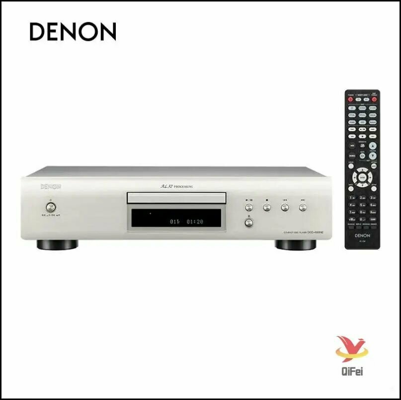 Проигрыватель компакт-дисков Hi-Fi DENON DCD-600NE pure pass-through mode/серебристый-x