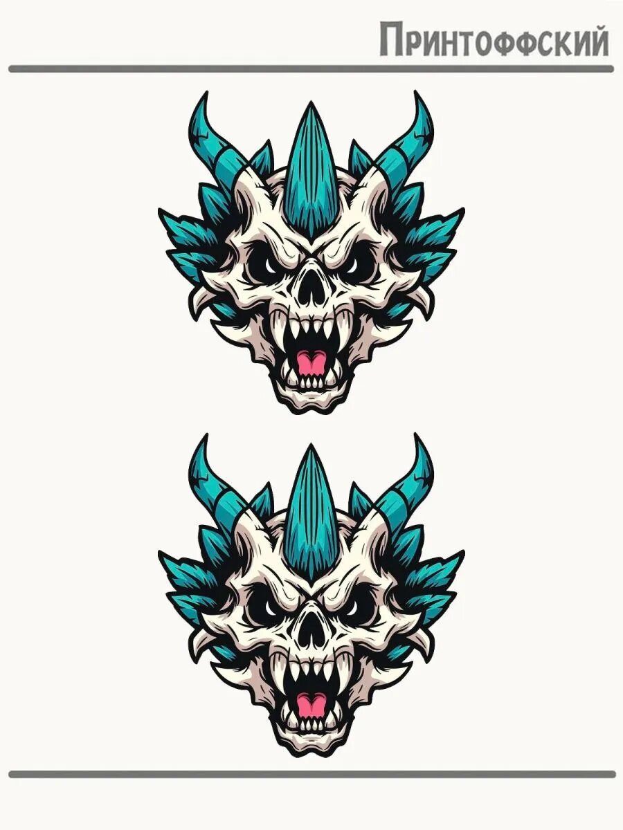 Термонаклейка Монстр