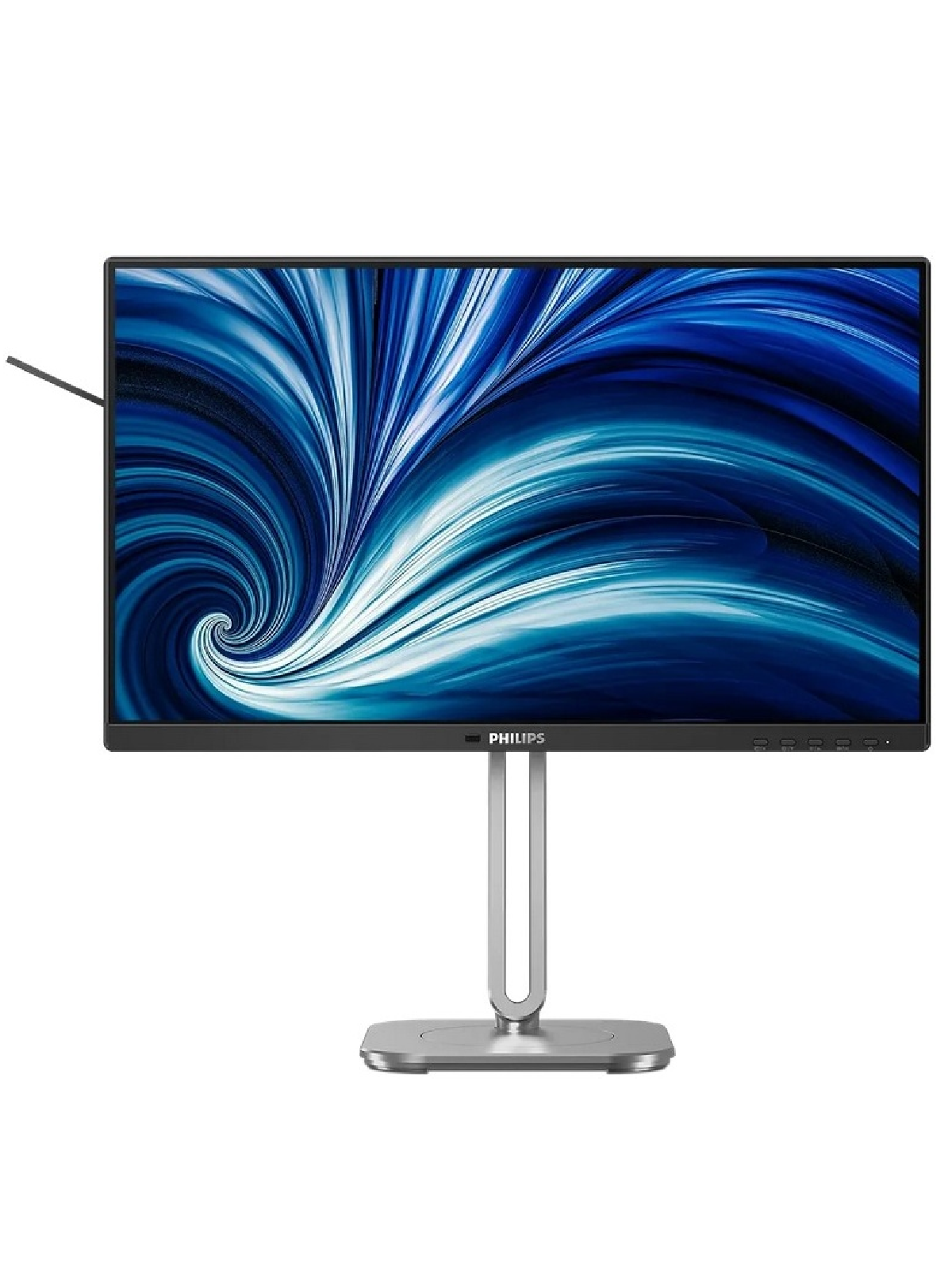 Монитор 23.8" Philips, 24B2N4200, IPS, 120Гц, 16:9, Черный/Серебристый