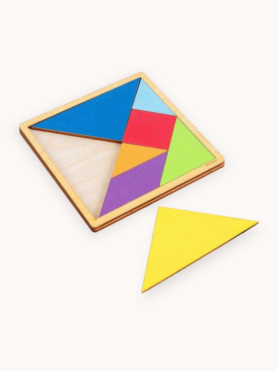 Мировые головоломки «Танграм», логическая головоломка для детей 3+