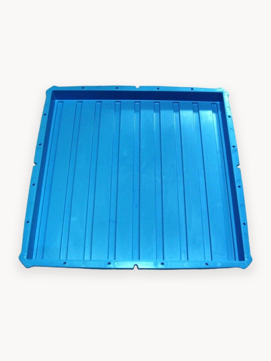 Форма для плитки Камелот НН "Продольные рифы", пластик, 500х500х50 мм, 4 шт