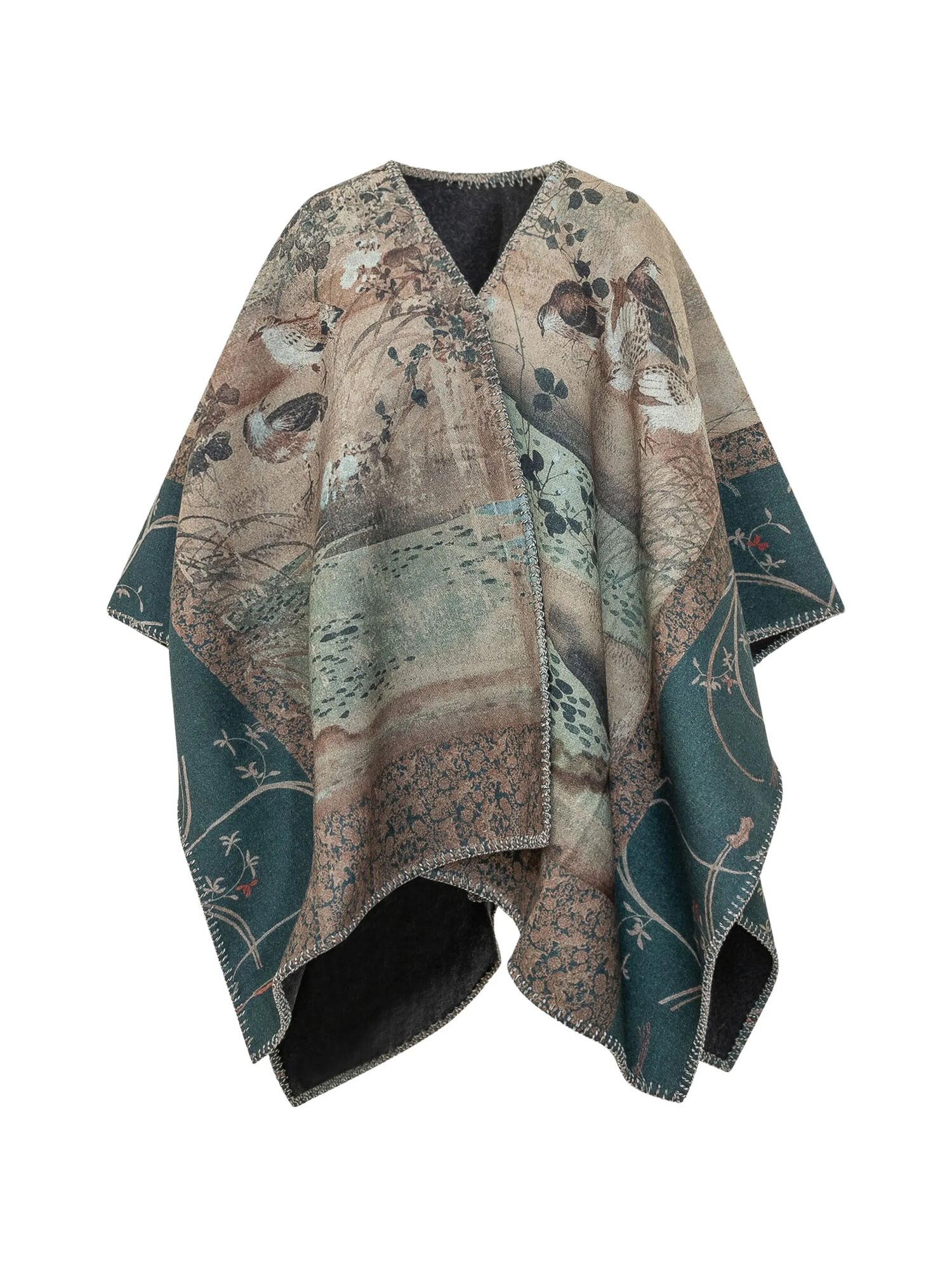Накидка Pancake graphic-print cape