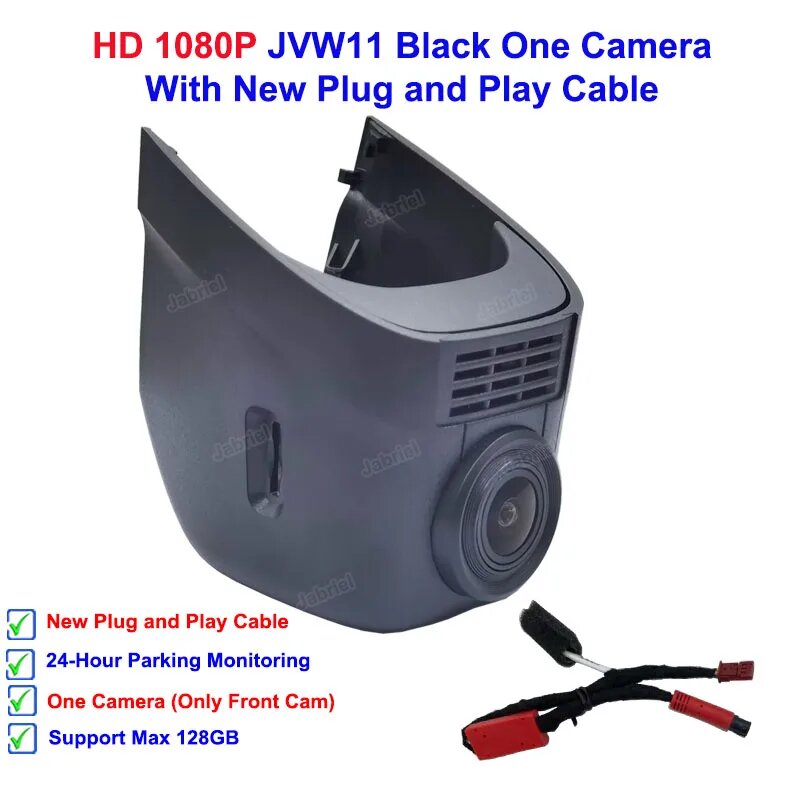4K 2160P Wi-Fi для VW Tiguan Tarek Atlas Polo Passat Touran Taigun Golf Arteon 128GB, 1K Two Cam New