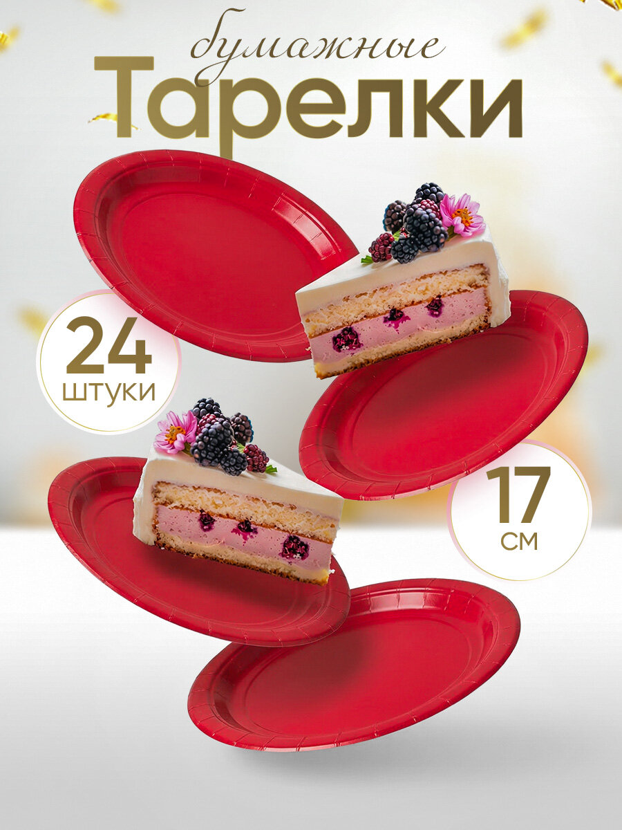 Одноразовые тарелки для праздника