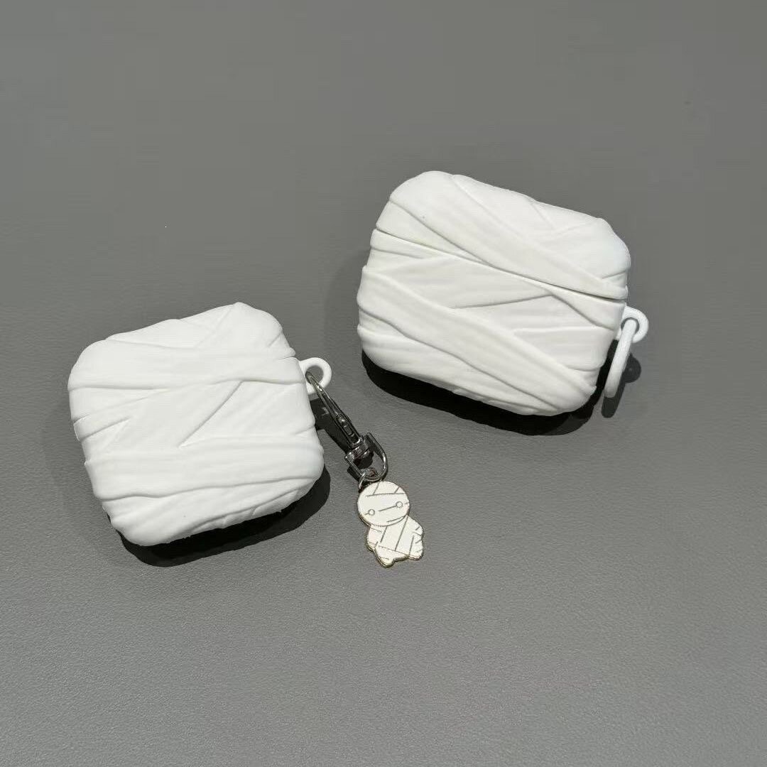 Милый чехол с кроликом Миффи подходит для AirPods Pro 3, чехол для беспроводных Bluetooth-наушников Apple 3/4/Pro 2, мягкий чехол.