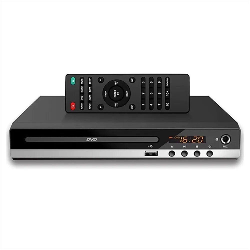 DVDПлеер Для Проигрывателя КомпактДисков, Выход AV, Порт Микрофона, Разъем EU