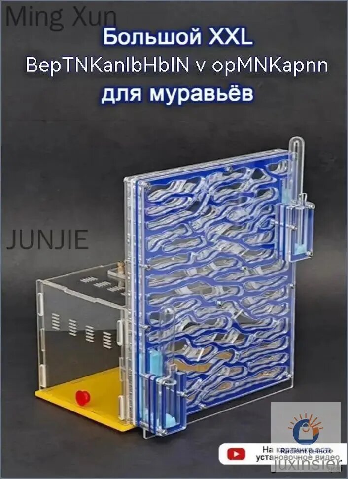 Большой XXL Вертикальный Формикарий для муравьёв