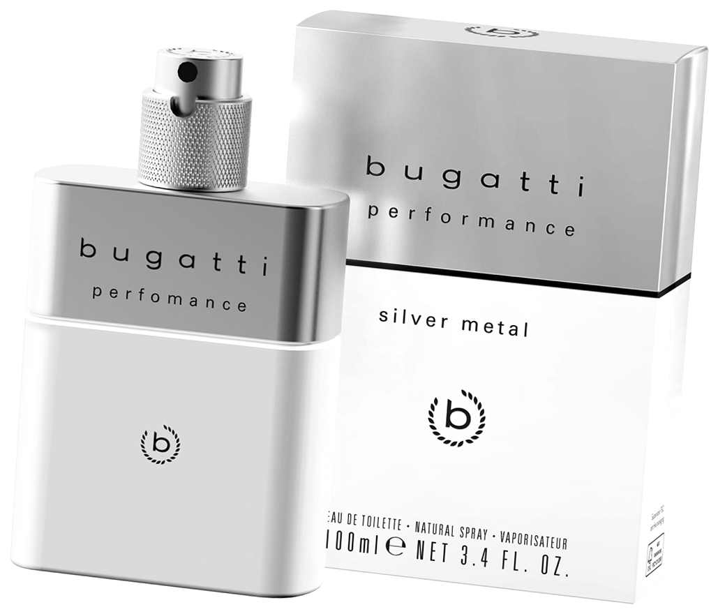 Bugatti Fashion Performance Silver Metal духи мужские 100 мл - Бугатти Фейшн Перфоманс Сильвер Метал