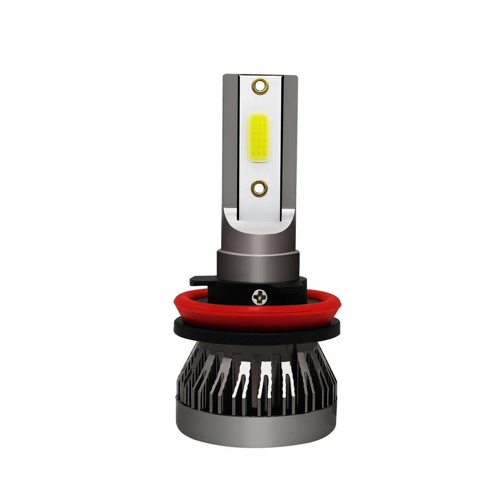 Автомобильные Светодиодные Лампы Для Фар H7 Mini H1 H4 H8 H9 H11 9005 HB3 9006 HB4 1PC, H8 H9 H11